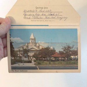 1960s Ocean Grove Postcard Set Letter Writing Empherma for Junk ...