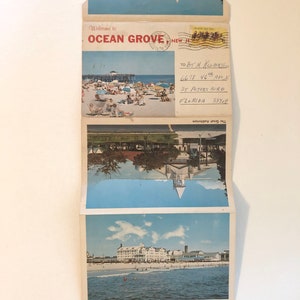 1960s Ocean Grove Postcard Set Letter Writing Empherma for Junk ...