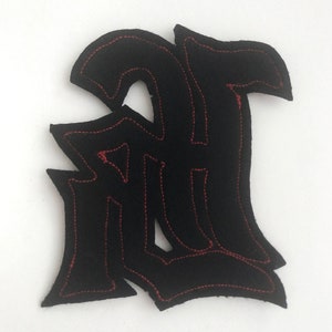 1970s Varsity Letter H Letterman Jacket Patch | Sew on Letters | Sew on ...