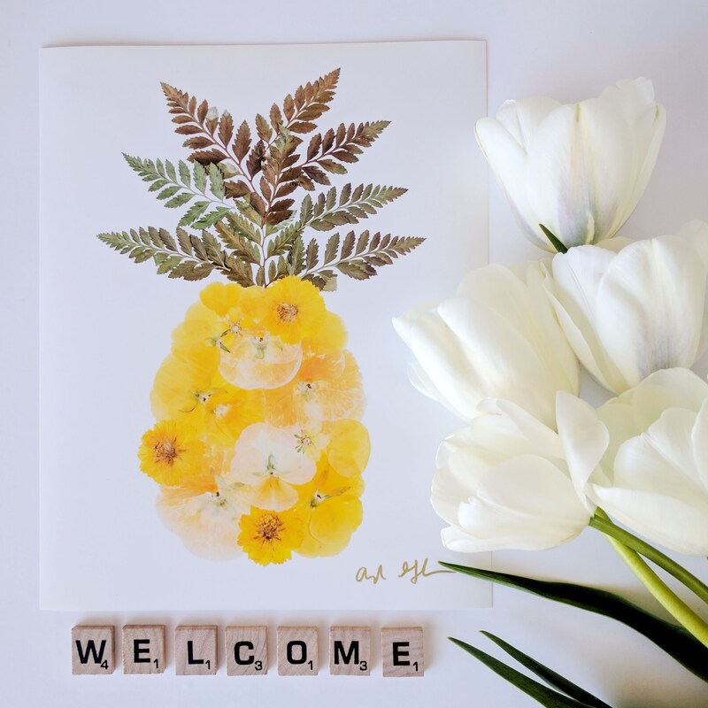 Pressed Tropical Flowers - Etsy