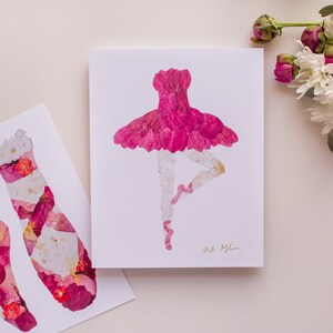 Pressed Flower Dancer Print delanie - Etsy