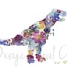 Pressed Flower Dinosaur Prints - Etsy