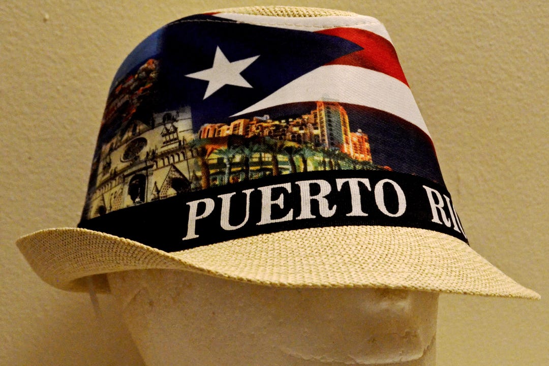 Puerto Rico Fedora Trilby Hats - Men, Women, Teens + Accessories - Etsy
