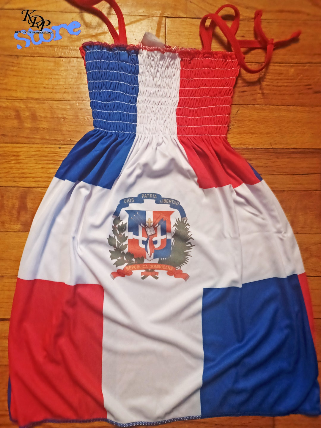 Dominican Republic Flag Designed Sundress for Girls - Etsy