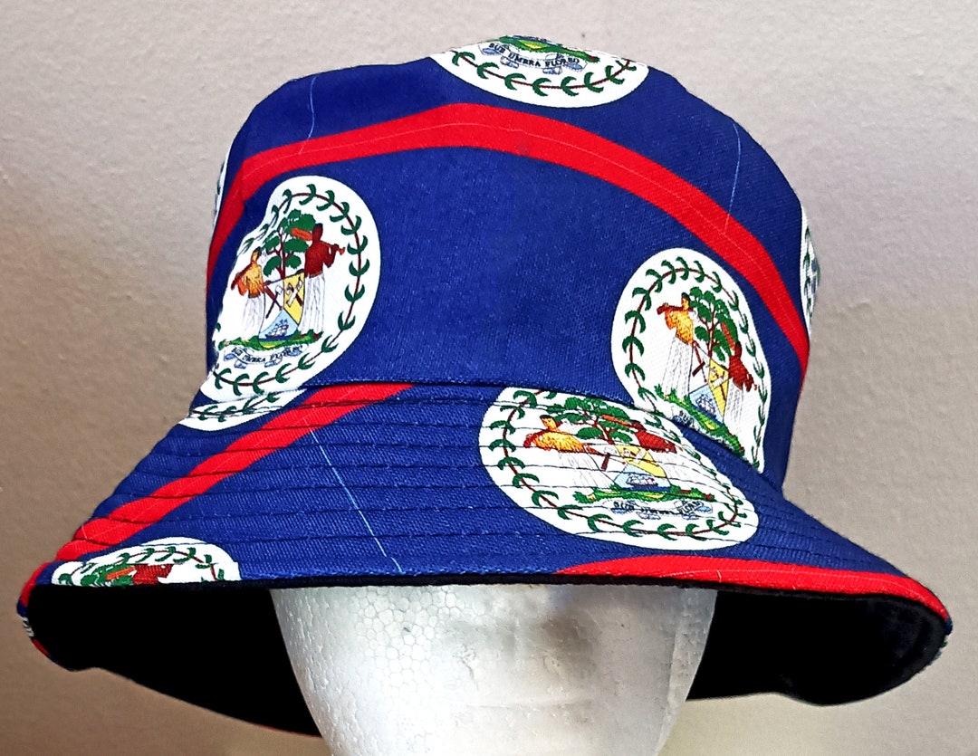 BELIZE Flag-designed Bucket Hat + Accessories - OS - Etsy