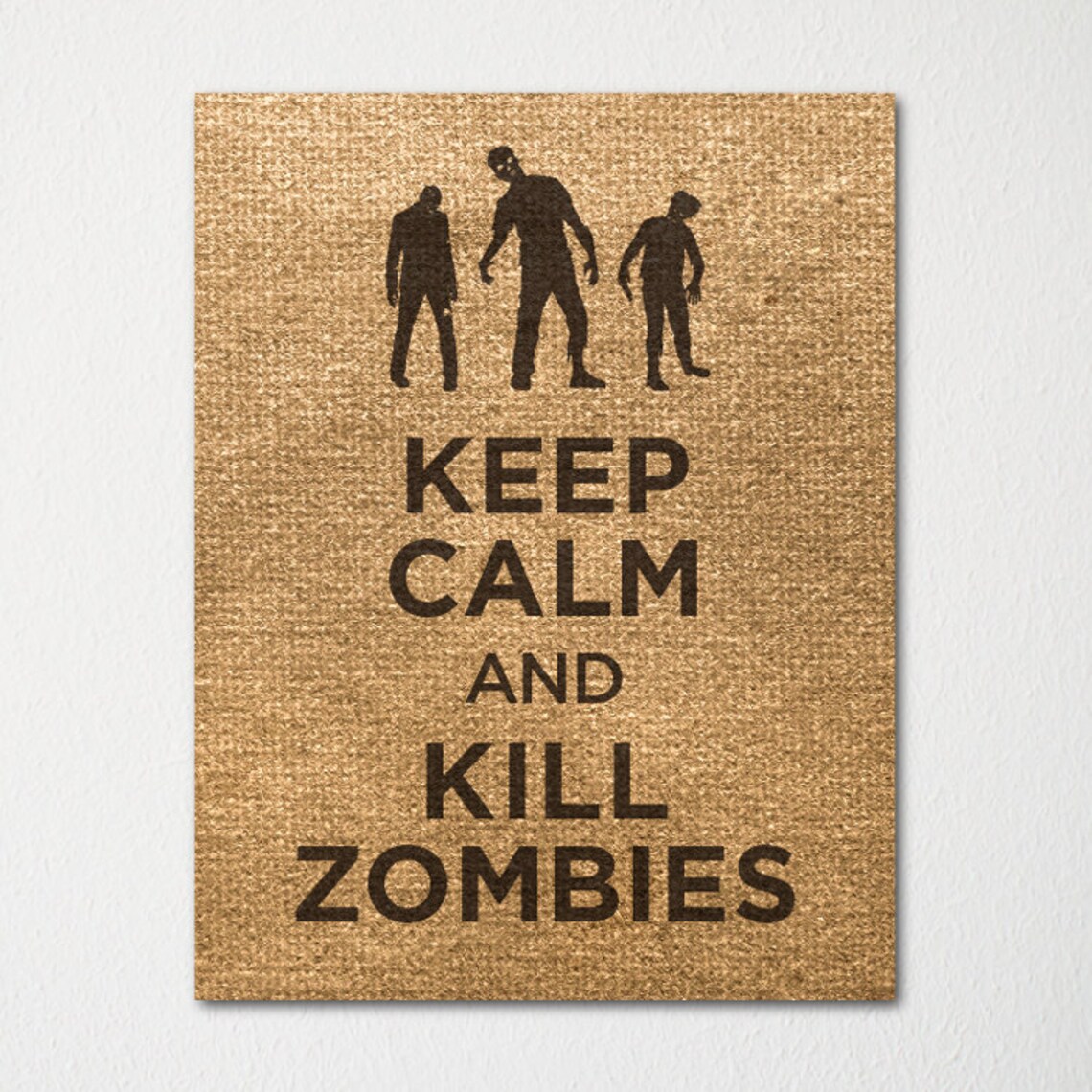 Keep Calm and Kill Zombies Fine Art Print Choice of Color Purchase 3 ...