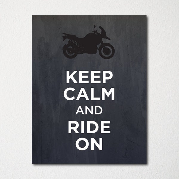 Keep Calm Ride On - Etsy
