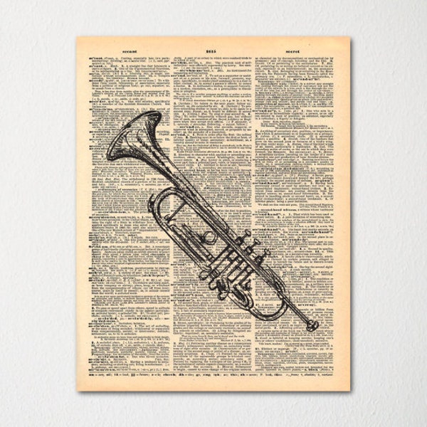 Trumpet Art - Etsy