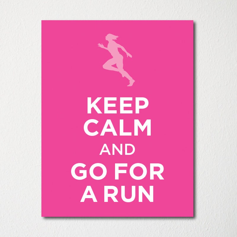 Keep Calm and Run On - Etsy