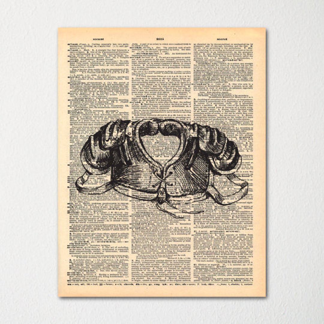 Football Dictionary Art Print / Vintage Dictionary Paper - Etsy
