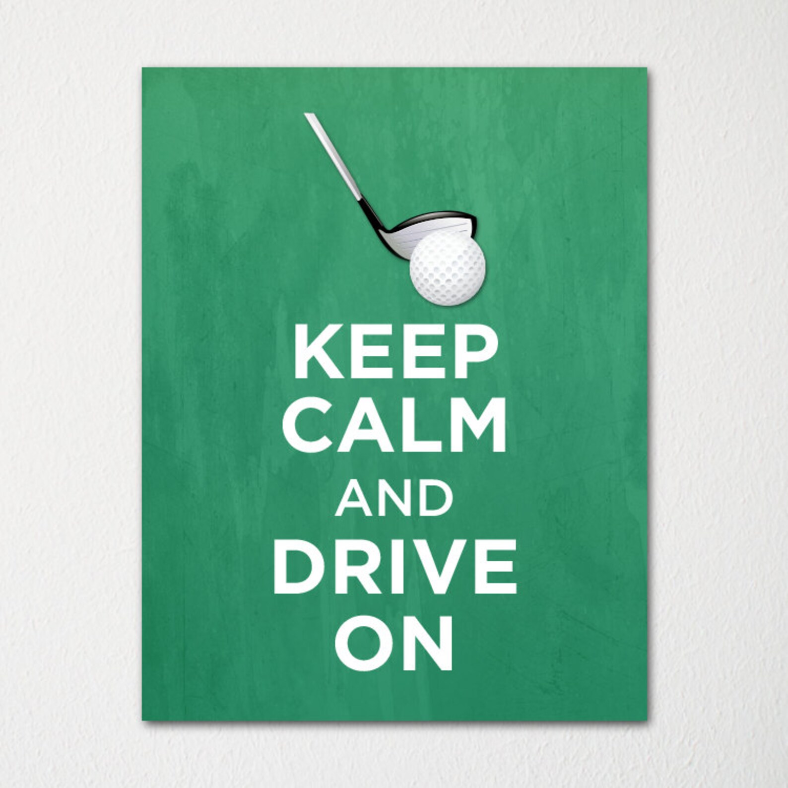 Keep Calm and Drive on Fine Art Print Choice of Color Purchase 3 and ...