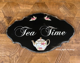 Tea Hanging Sign - Etsy