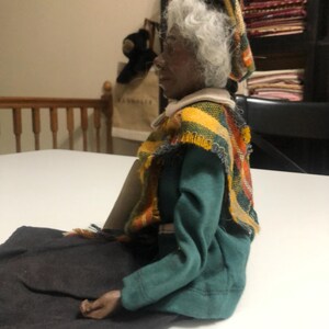 Vintage 1992 Daddy Long Legs Bessie Doll by Karen Germany African ...