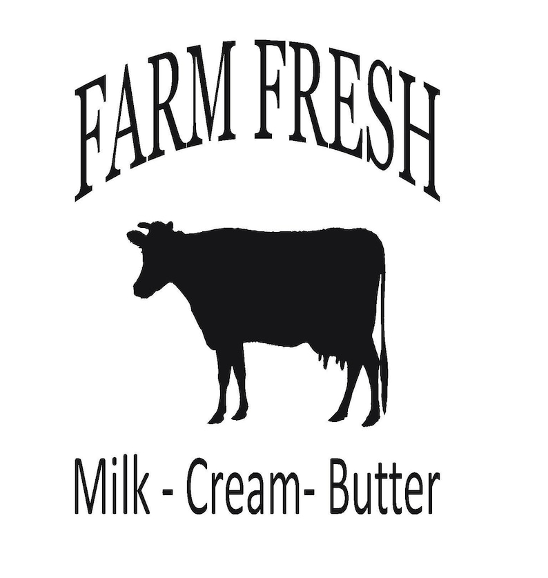 Farm Decals Fresh Produce Farm House Chic Decor Removable - Etsy