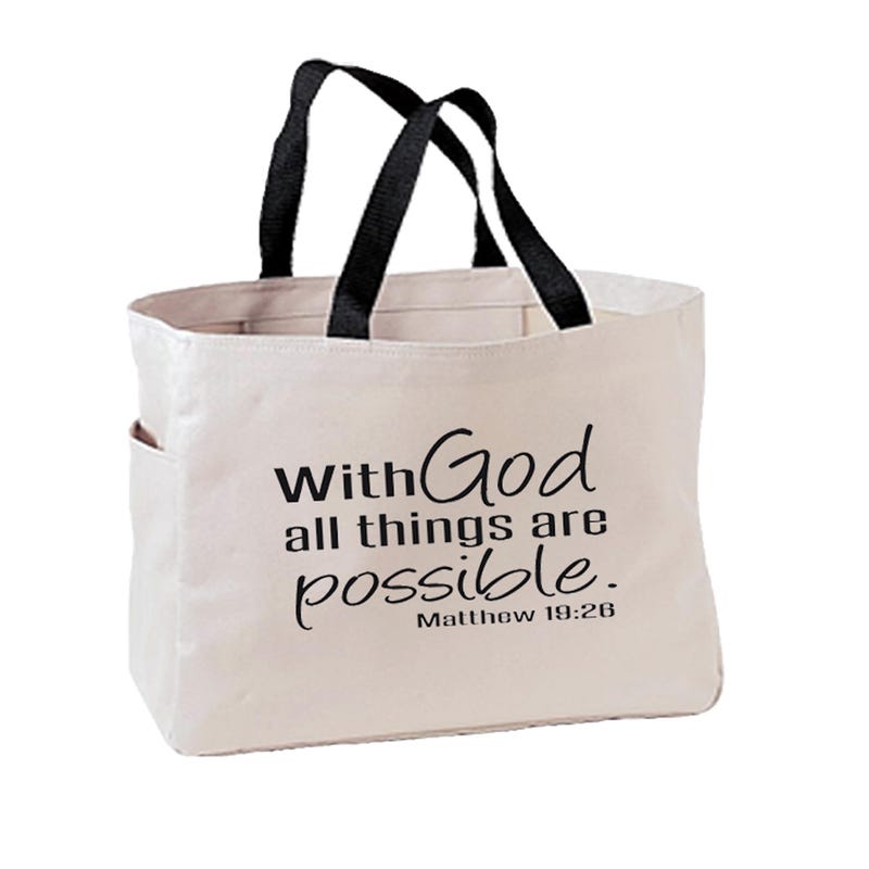 Scripture Bag - Etsy