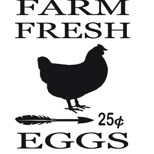 Farm Decals, Fresh Produce, Farm House Chic Decor, Removable Stickers ...