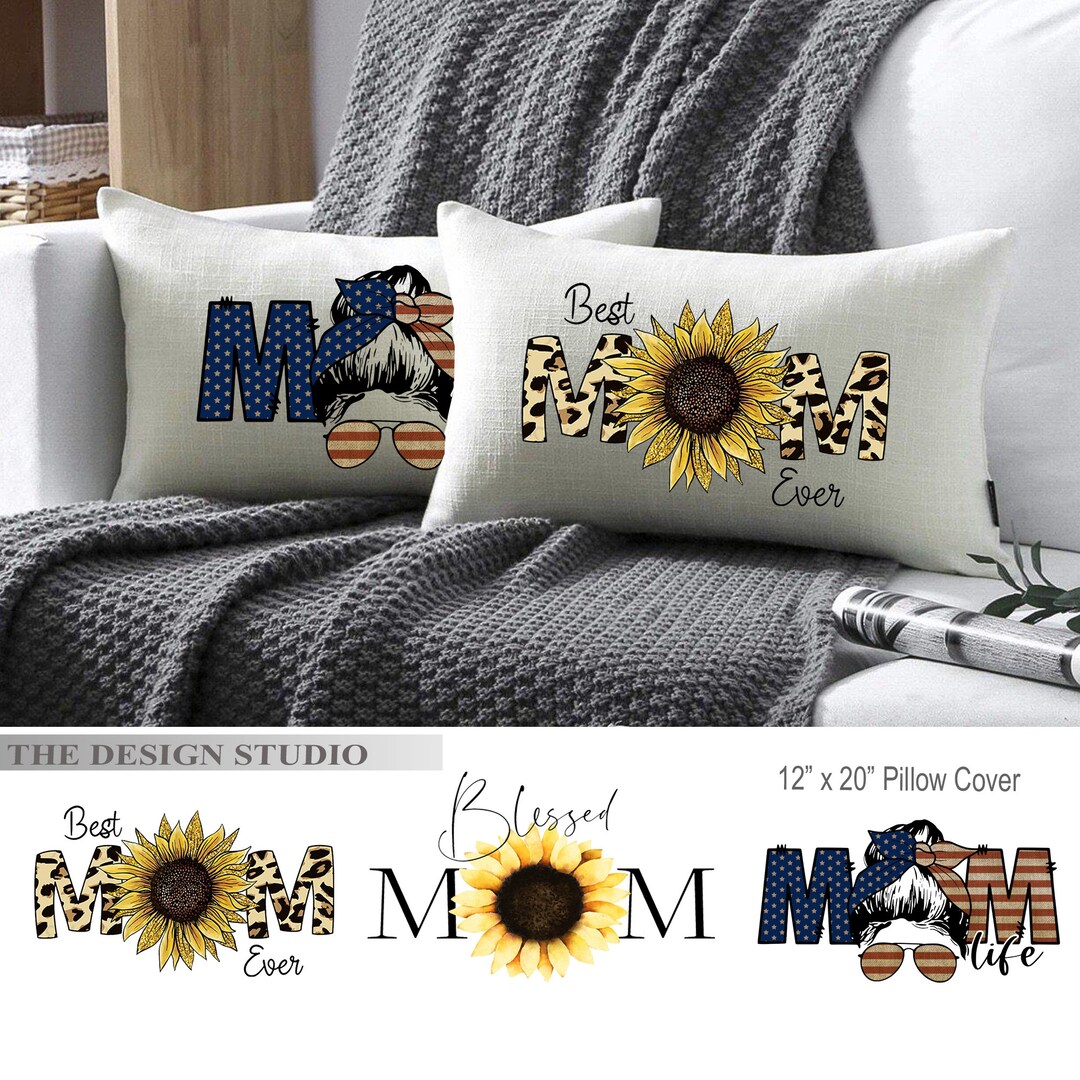 Personalized Mom Pillow Cover, Mother's Day Gift - Etsy