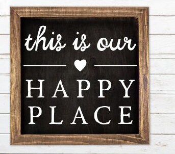 This is Our Happy Place Home & Family Wall Decal Great for | Etsy
