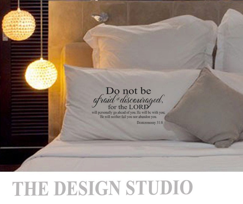 Scripture Pillowcase, Do Not Be Afraid, Religious Pillowcase ...