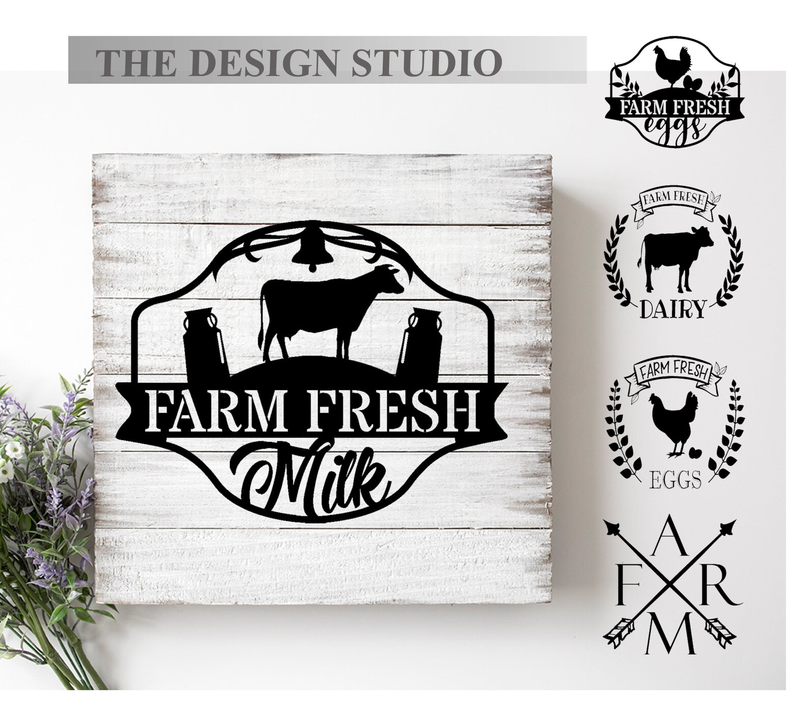 Farm Decals Fresh Produce Farm House Chic Decor Removable - Etsy