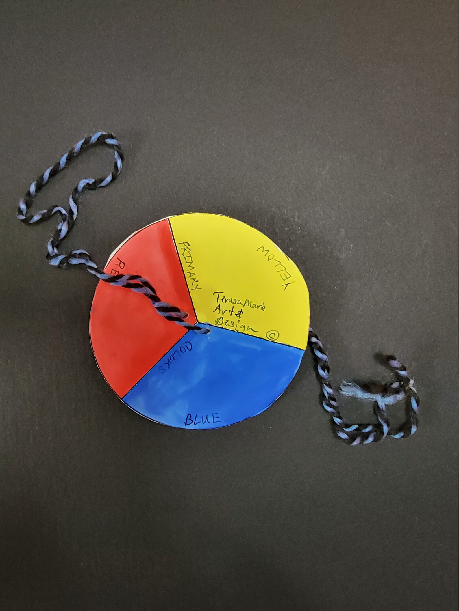 Chromatrope Color Wheel Toy | Etsy