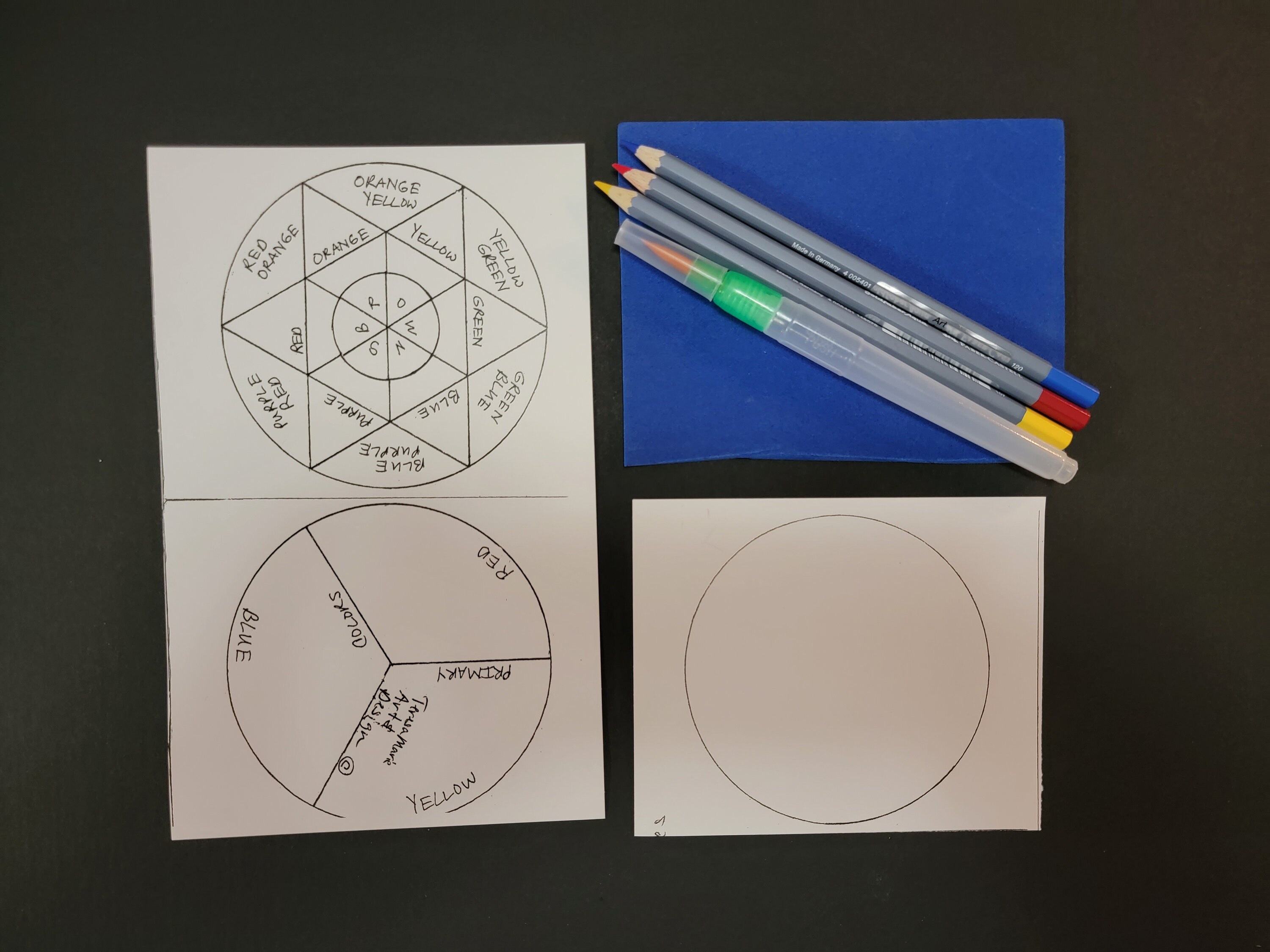 Chromatrope Color Wheel Toy - Etsy