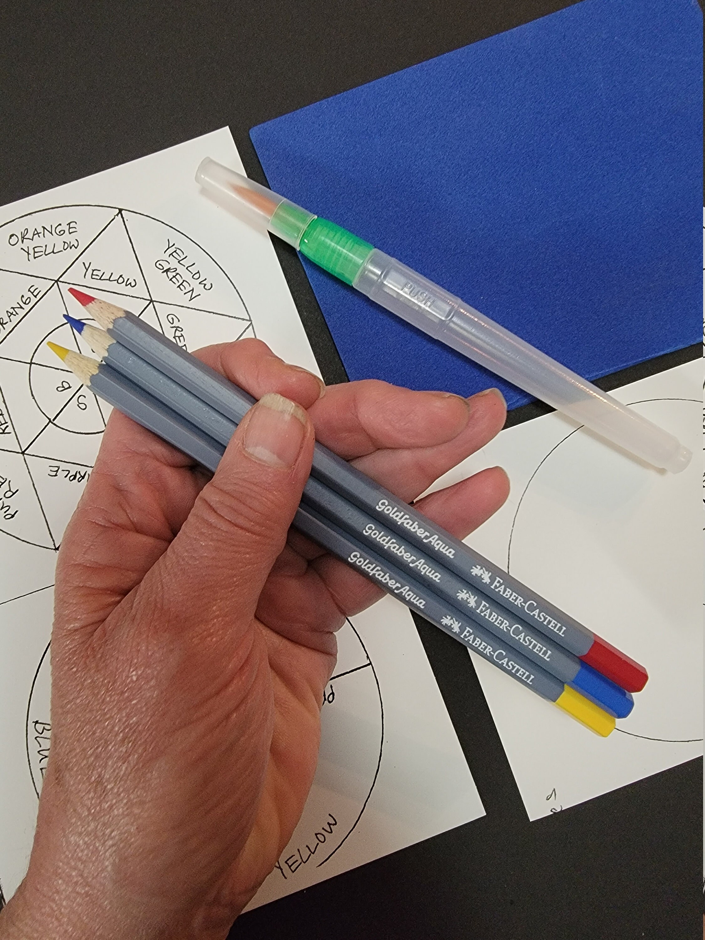 Chromatrope Color Wheel Toy - Etsy