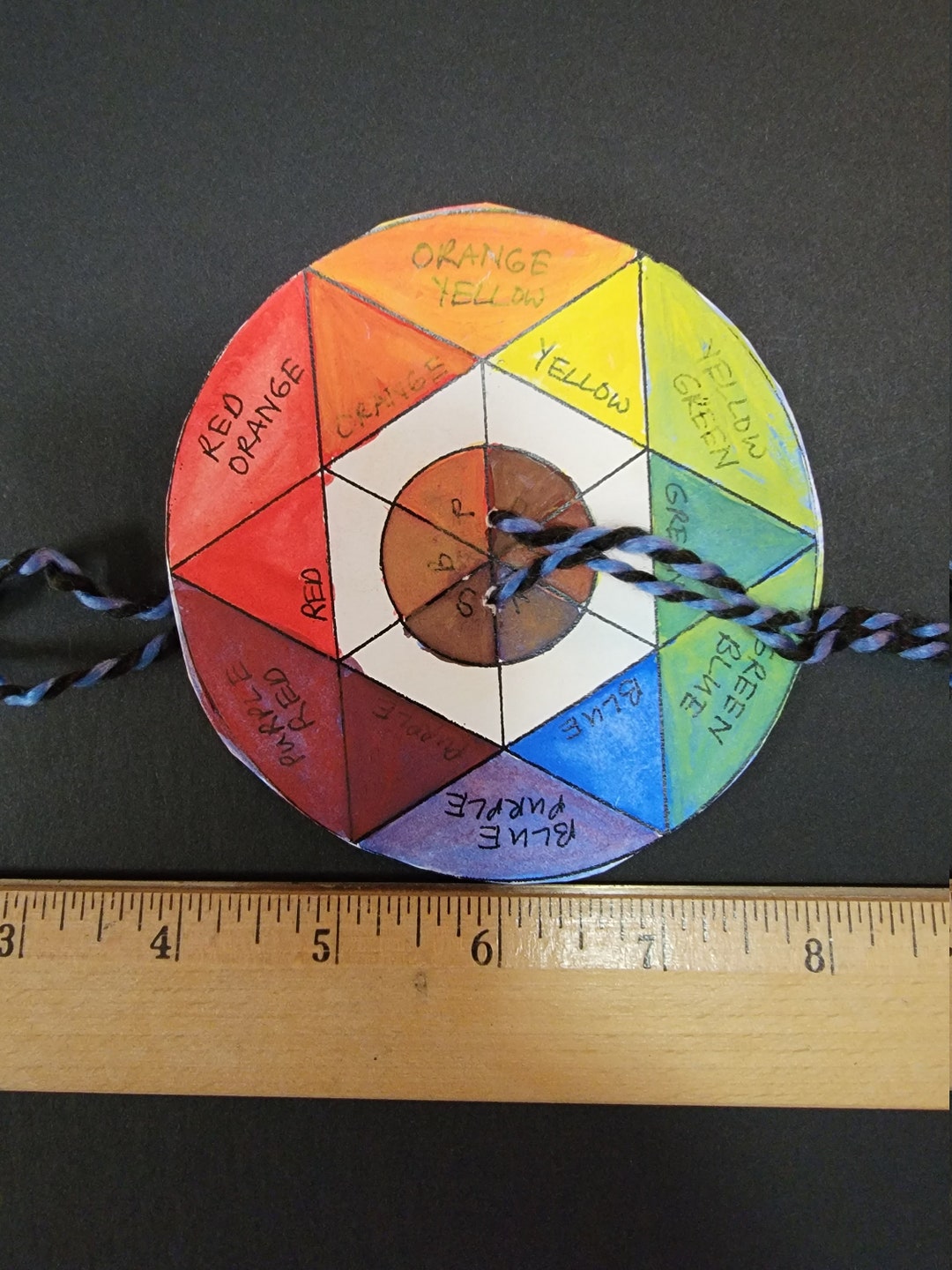 Chromatrope Color Wheel Toy - Etsy