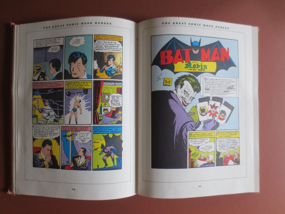 Jules Feiffer, the Great Comic Book Heroes Hardbound Book, Bonanza ...