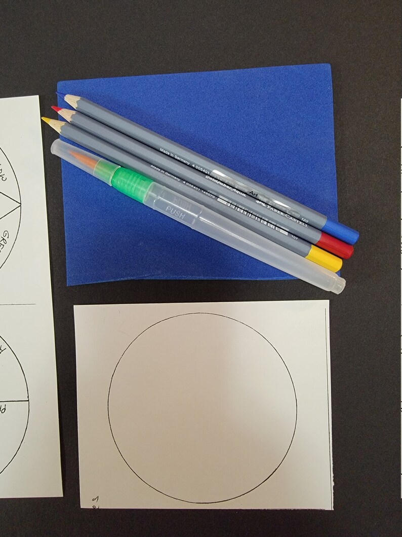 Chromatrope Color Wheel Toy | Etsy