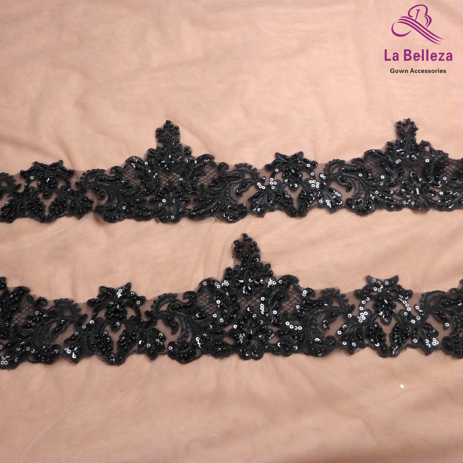 La Belleza New Lace15cm Width Beading Lace Trim off | Etsy