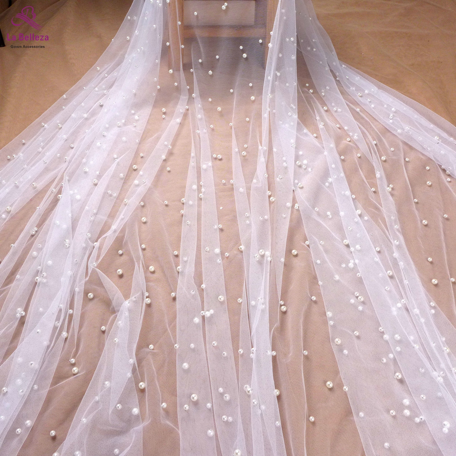 Pearls Meshsoft Meshpearls Net Lining Pink Pealrs Tulle6mm - Etsy