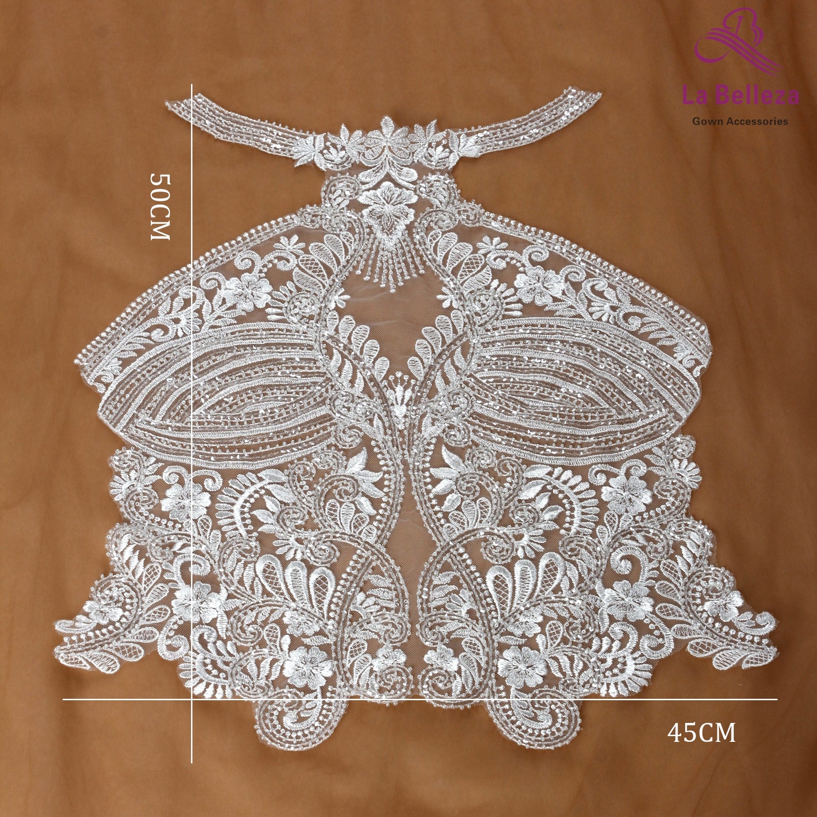 2019 New Aqqliques Patch off White Beading Patch - Etsy