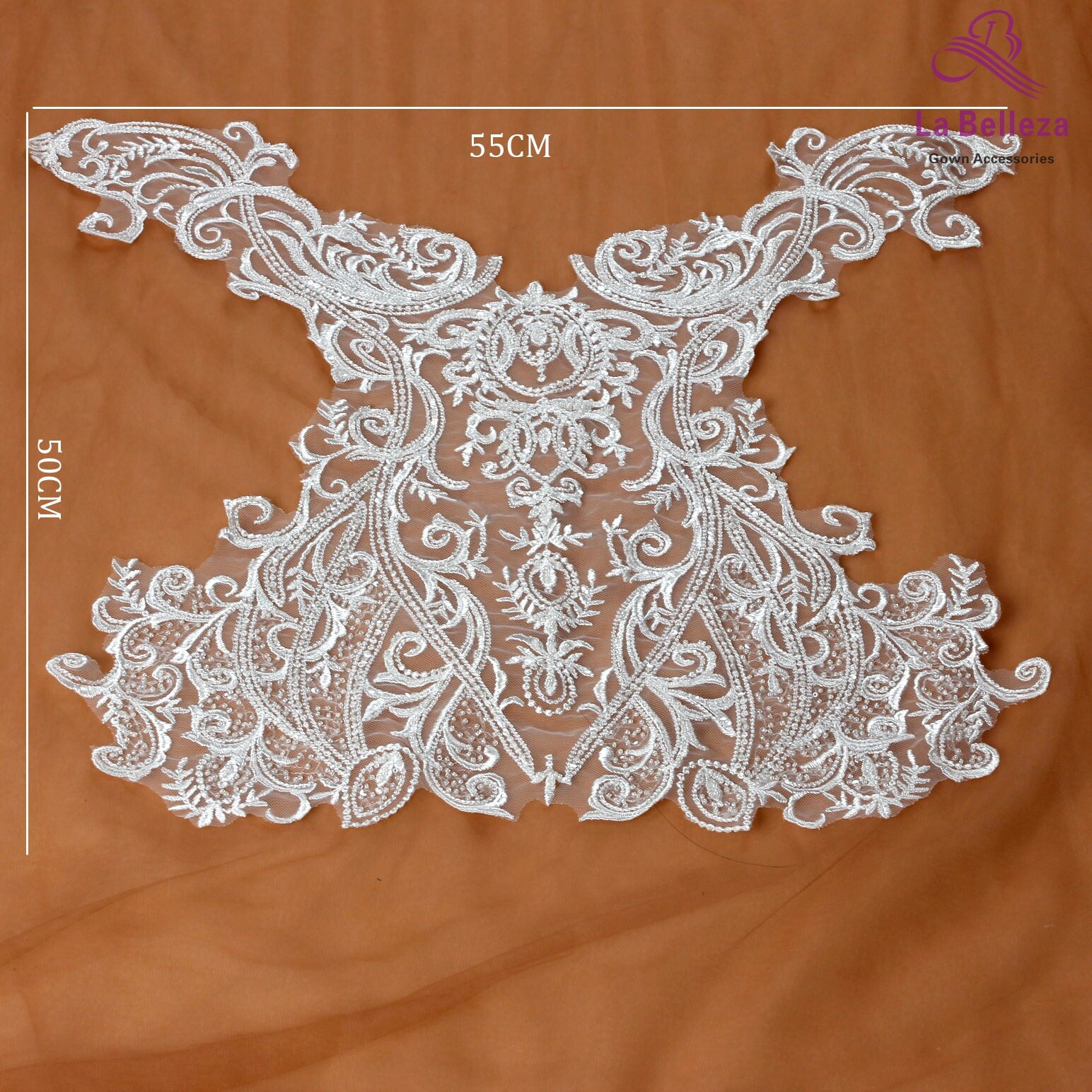 2019 New Aqqliques Patch off White Beading Patch - Etsy