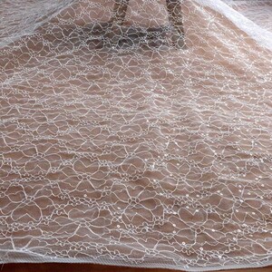 La Belleza 2020 New France Lace Fabric,little Stiff Lace Fabric,51 ...