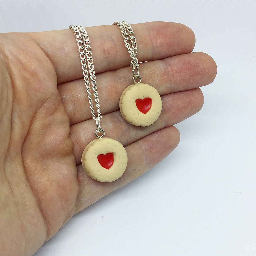 Mini Jammy Dodger Polymer Small Food Biscuit Cookie Snack - Etsy