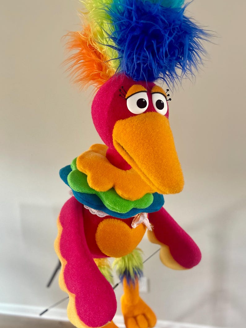 Professional Hand Made Muppet Style Custom Ventriloquist Hand Puppet - Etsy