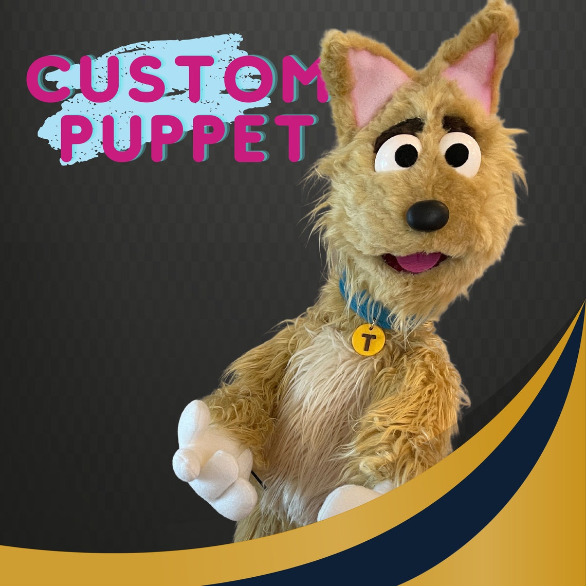 Professional Hand Made Muppet Style Custom Ventriloquist Hand Puppet - Etsy