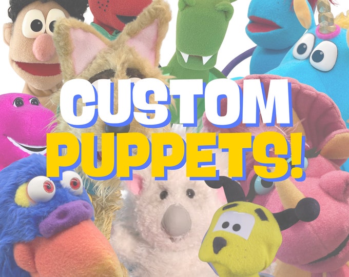 Custom Made Puppet Custom Made Puppets Custom Made Muppet Professional ...