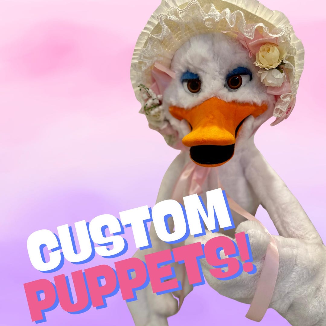 Professional Television Quality Custom Hand Puppet - Etsy