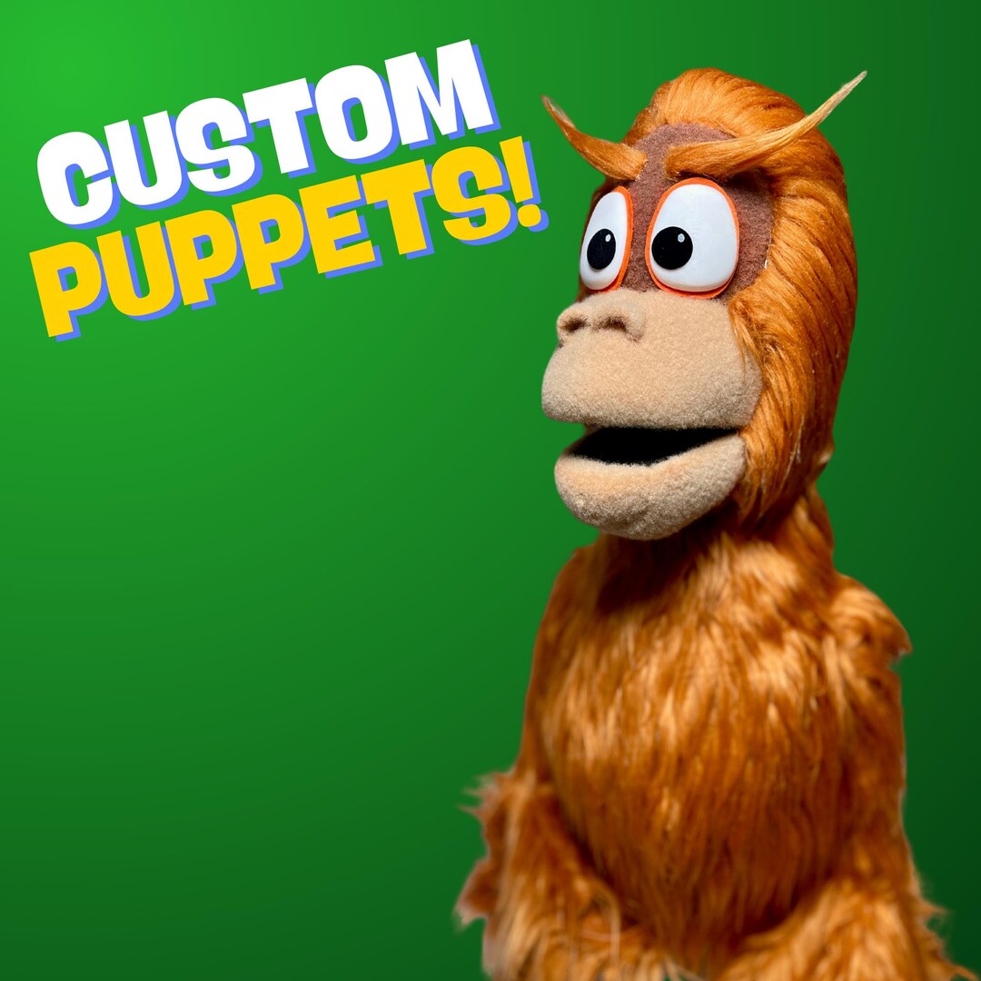 Professional Hand Made Muppet Style Custom Ventriloquist Hand Puppet - Etsy
