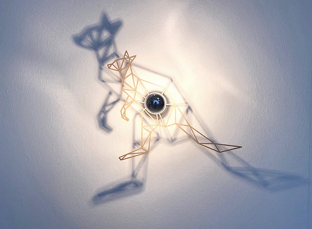 Lamp, Kangaroo, Wall Lamp, Shadow Lamp, Modern Lamp, Ceiling Lamp - Etsy