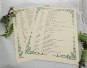 Cartomancy Cheat Sheet Quick Reference Guide Playing Cards Fortune ...