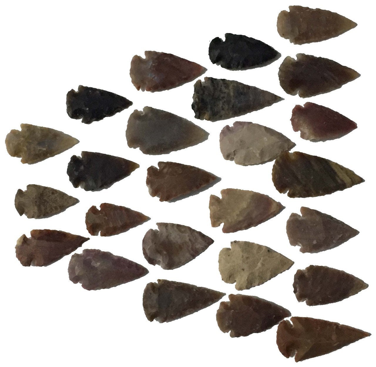 Indian Arrowheads Agate New natural Undrilled Arrowhead 6 - Etsy