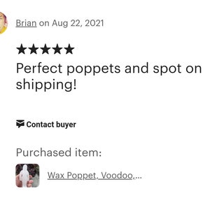 Couples Set Wax Poppet, Doll-babies for Metaphysical and Spiritual Use ...