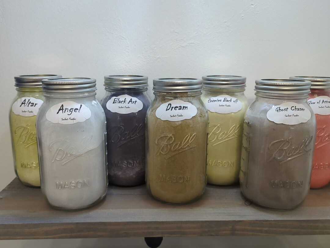 Anointing / Sachet / Conjure Powders 1oz for Witchcraft, Wicca, Pagan ...