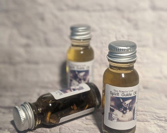 Spirit Guide Oil, Anointing Oil - for Metaphysical and Spiritual Use ...