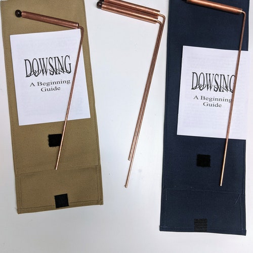 Copper Dowsing Rods and Copper Pendulum in WOOD CASE - Etsy