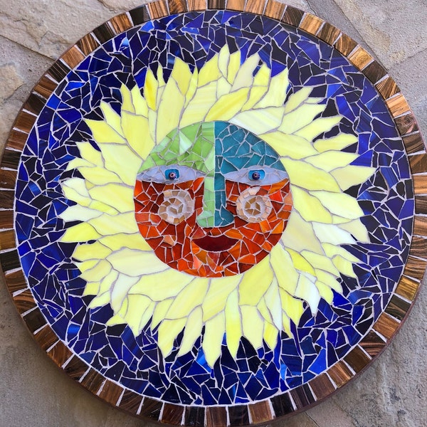 Sun Mosaic - Etsy