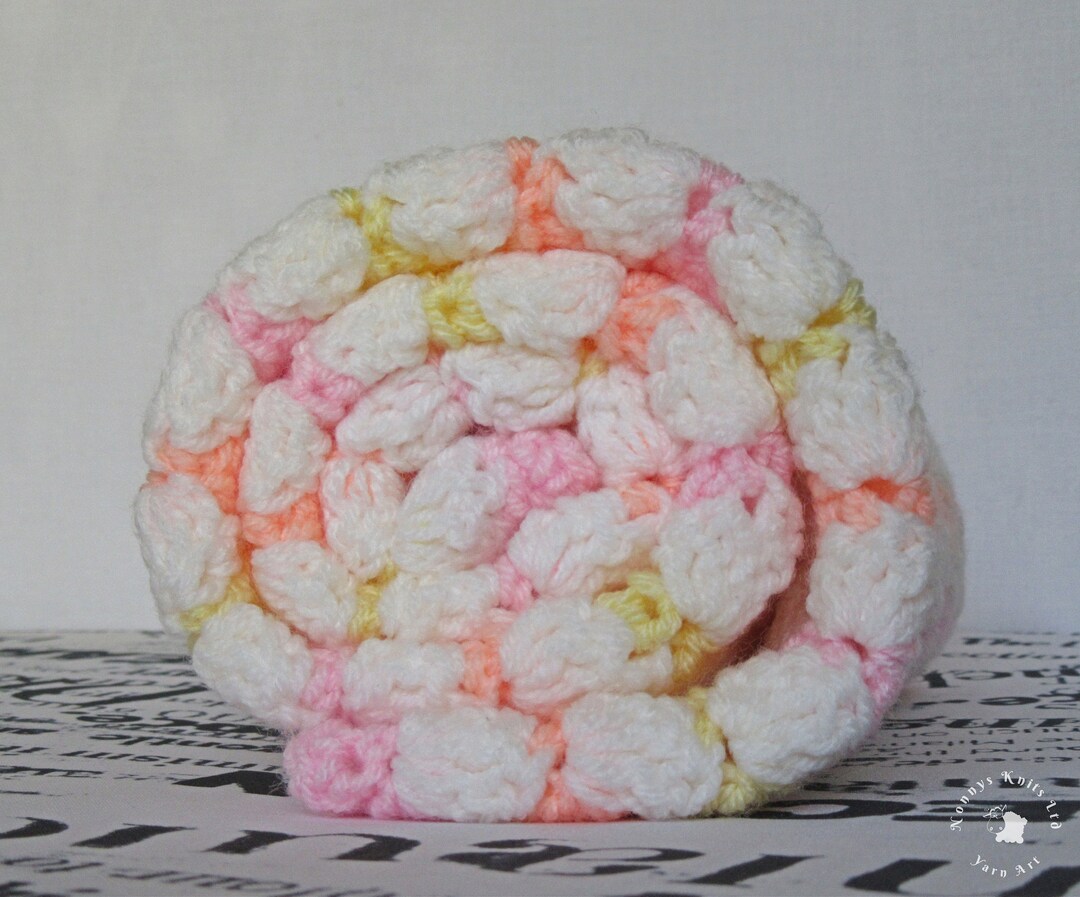 Crochet Shell Stitch Pram Blanket - Etsy